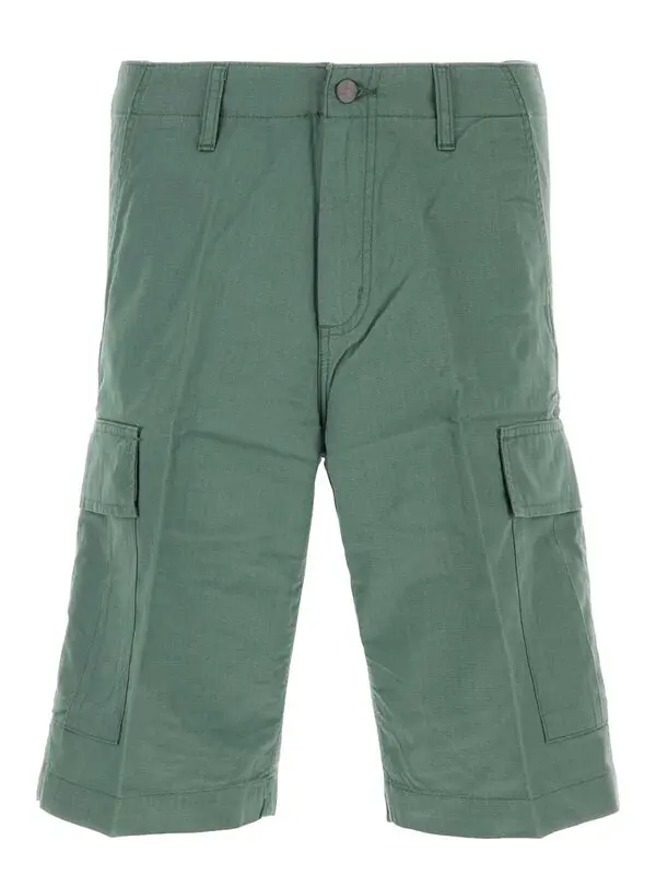 Carhartt Work In Progress Cotton Regular Cargo Short - Green