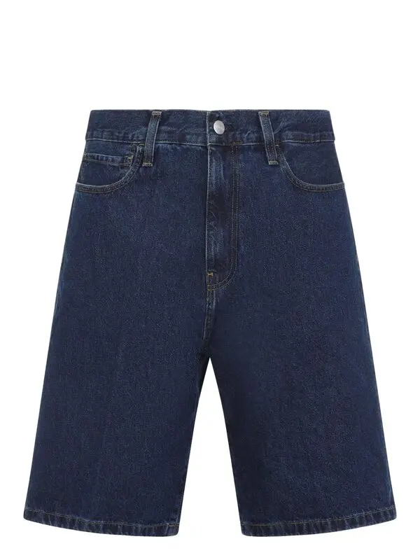 Carhartt Work In Progress Mini Landon Cotton Shorts - Blue