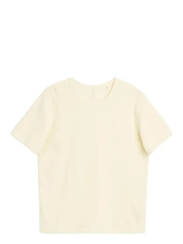 SUNFLOWER Crewneck T-shirt In 100% Cotton - Bianco
