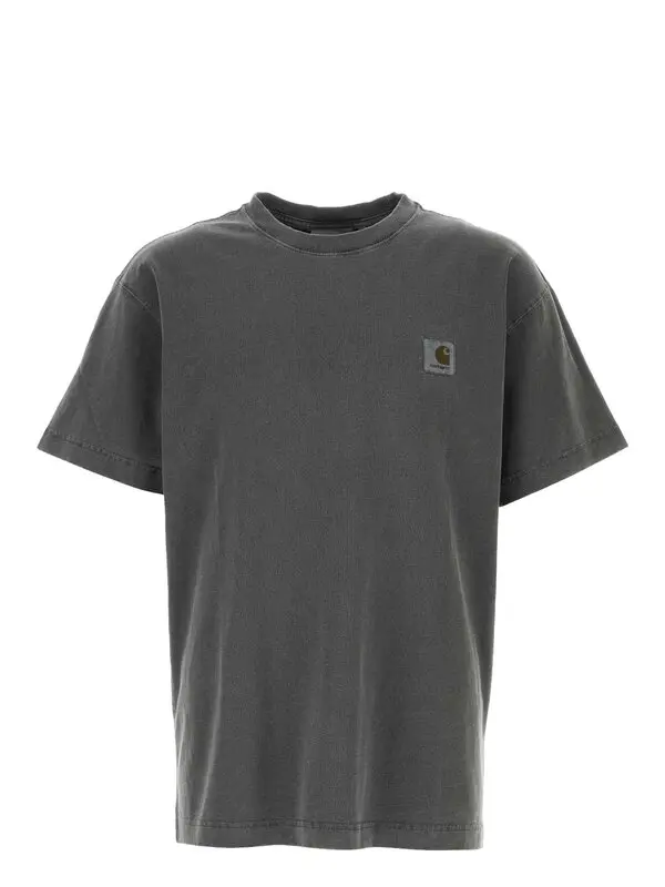 Carhartt Work In Progress Vista Short-sleeve Cotton T-shirt - Grey