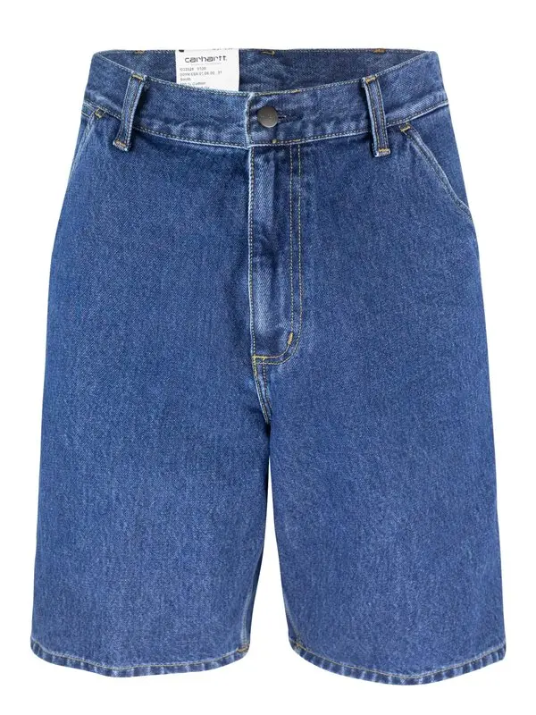 Carhartt Work In Progress 13.5 Oz Smith Denim Shorts - Blue