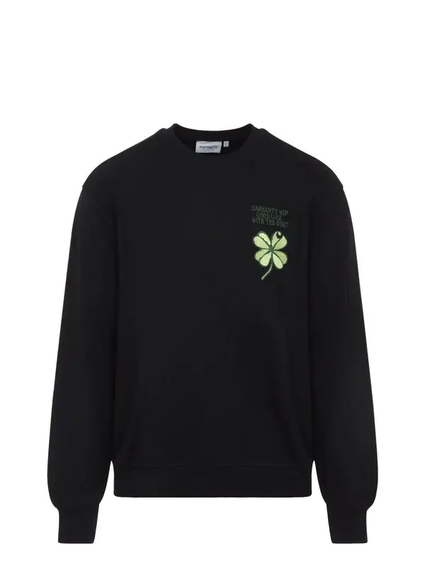 Carhartt Work In Progress Clover Sweatshirt - Black