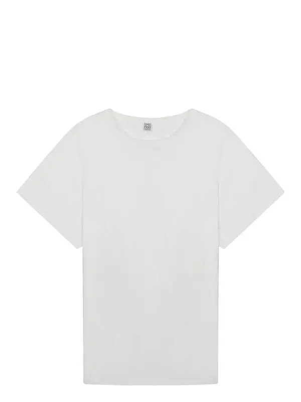 TOTEME 100% Cotton T-shirt - White