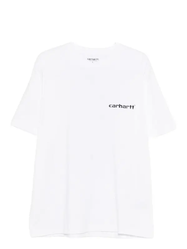Carhartt Work In Progress Mini Caps Short Sleeve T-shirt - White