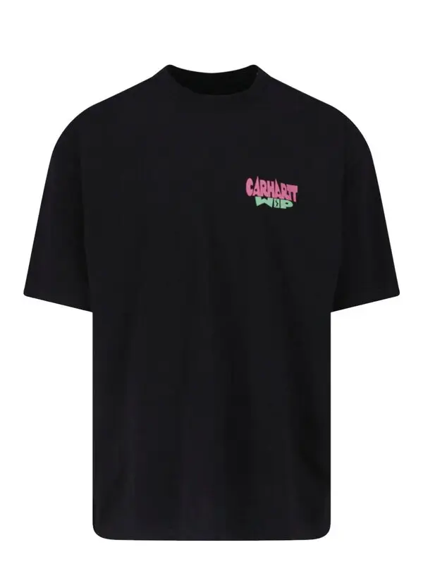 Carhartt Work In Progress Graphic Logo T-shirt - Black