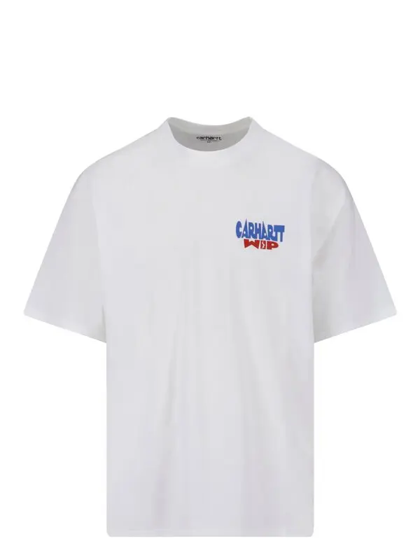Carhartt Work In Progress Graphic Logo T-shirt - White