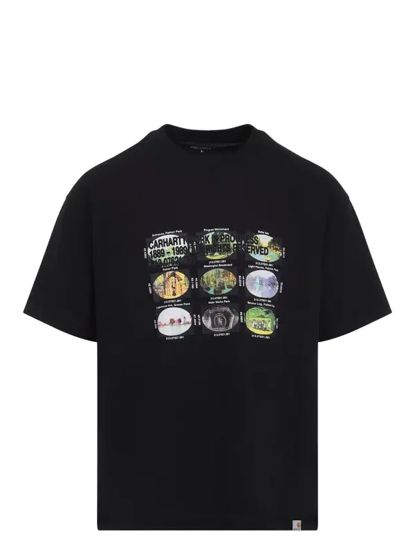 Carhartt Work In Progress S/s Coordinates T-shirt For - Black