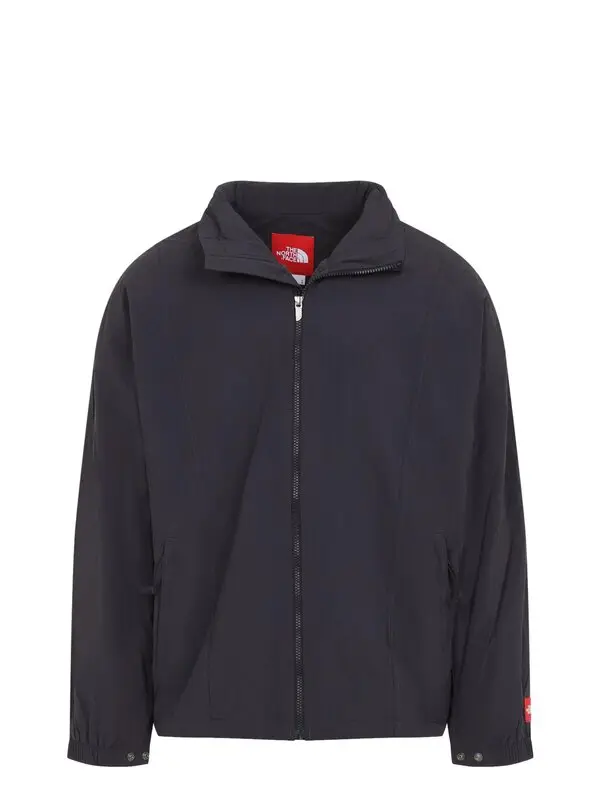 The North Face Zip-up Fleece-lined Nylon Jacket - Grey