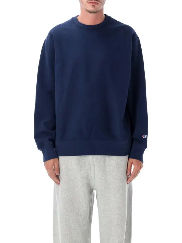Champion Oversized Crewneck Sweatshirt - Blu