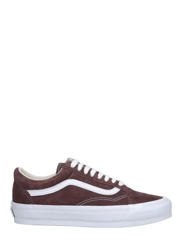 VANS 100% Leather Sneakers - Brown