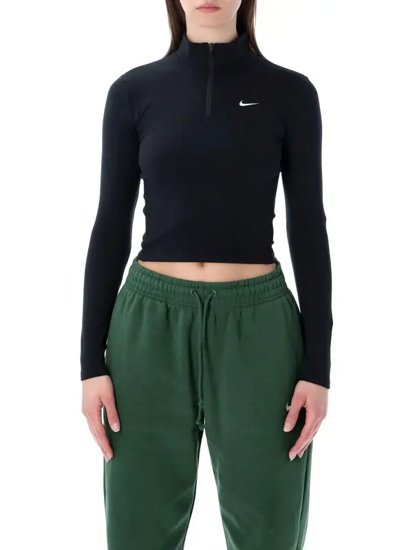 Nike Dri-fit Midweight Quarter-zip Top Slim Fit - Nero