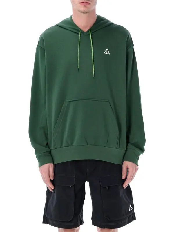 Nike Relaxed Fit Hooded Sweatshirt For Large Size - Fir