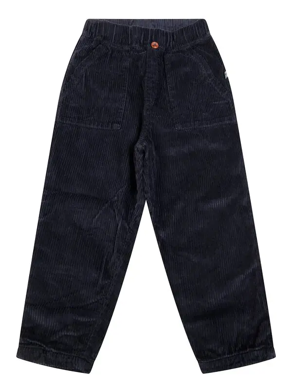 1+IN THE FAMILY Mini Velvet Trousers - Blu