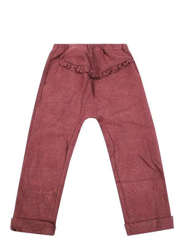 1+IN THE FAMILY Mini Trousers With Rouching - Viola