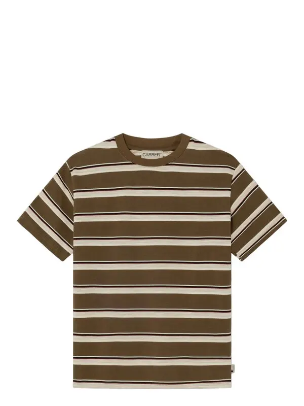 CARRER Minimalist Painter's T-shirt - Brown