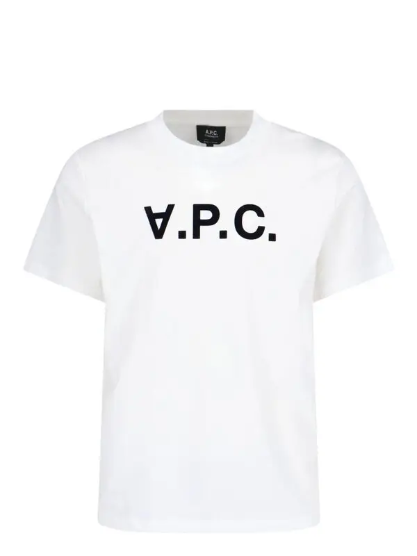 A.p.c. 100% Organic Cotton T-shirt - White