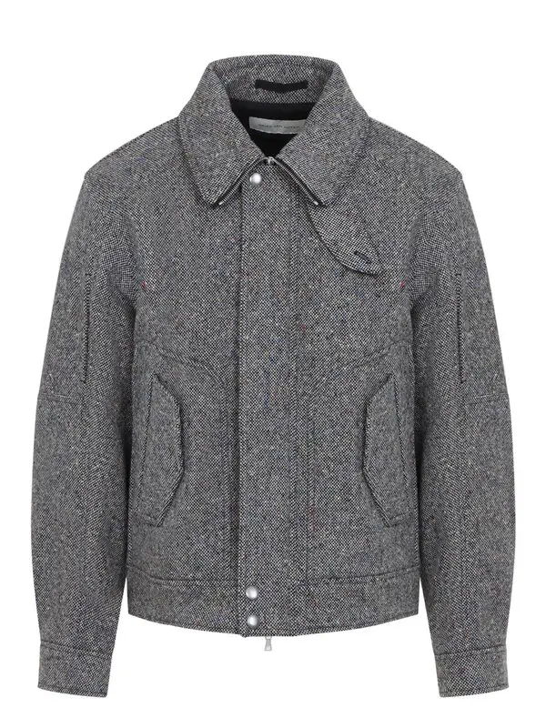 Dries Van Noten Wool Vince Jacket - Grey