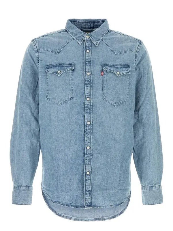 LEVI'S Denim Shirt For - Light Blue
