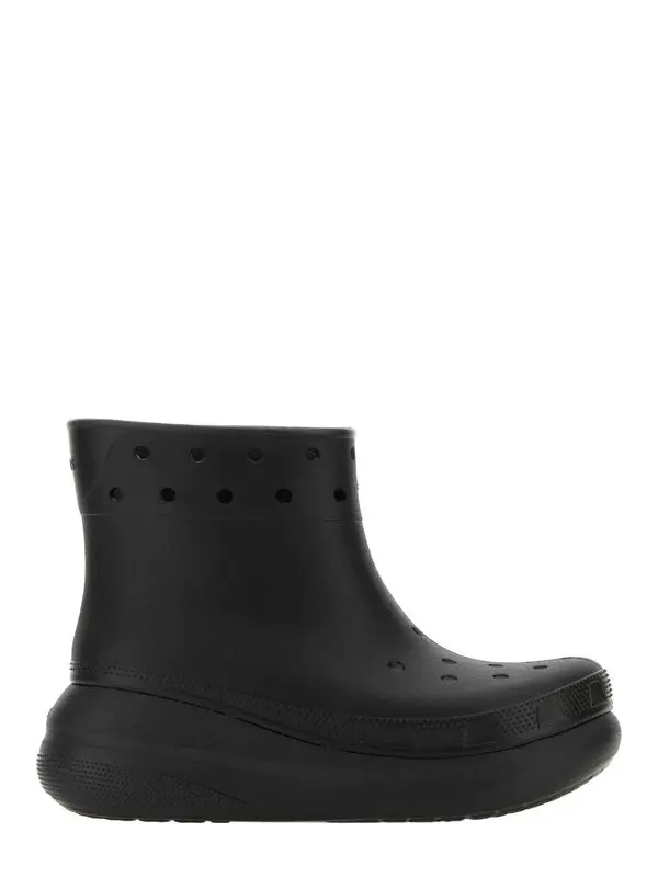 CROCS Croslite Classic Crush Ankle Boots - Black