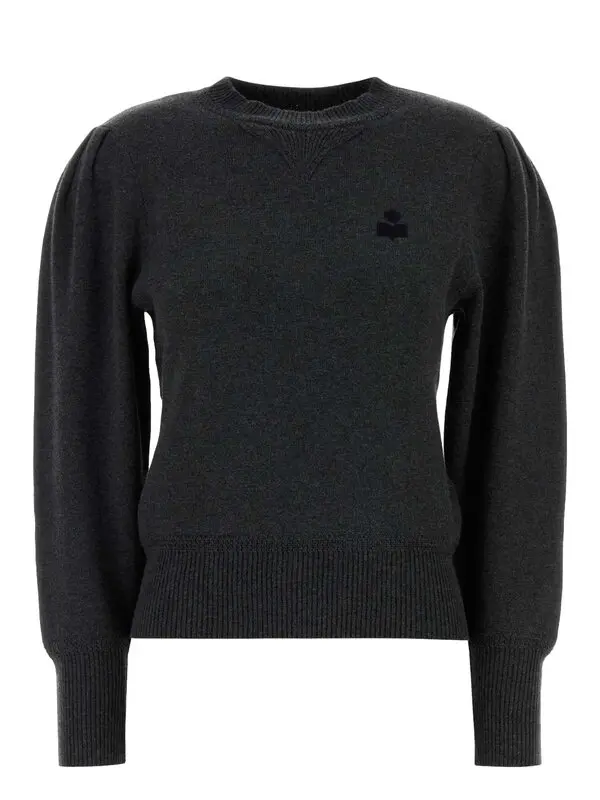 Isabel Marant Étoile Kelaya Stretch Cotton-blend Sweater - Grey