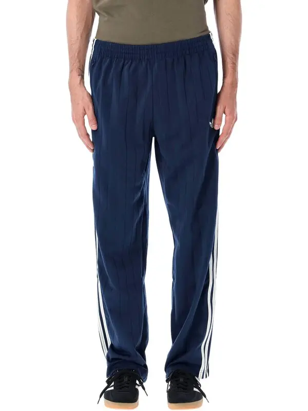 ADIDAS ORIGINALS Firebird Track Pants With Drop-needle Tricot Texture - Night Indigo