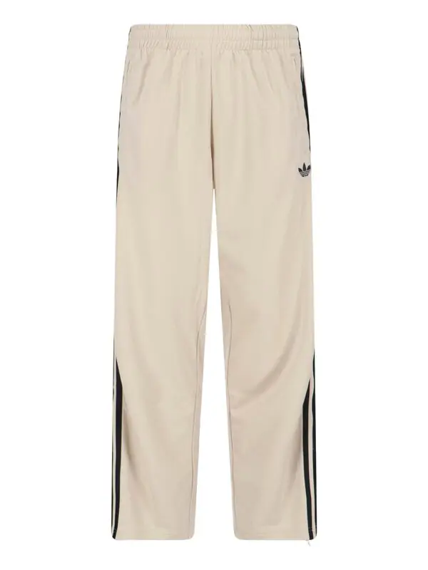 Adidas Lightweight Recycled Polyester Trousers - Beige