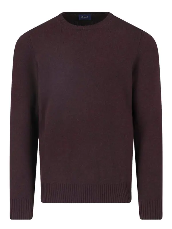 DRUMOHR Cashmere Crewneck Sweater - Brown