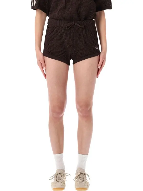 ADIDAS ORIGINALS Trendy Mini Shorts For - Brown