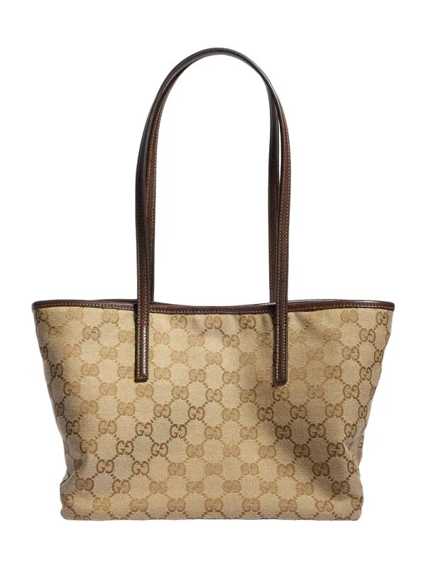 Gucci Mini Structured Tote Bag, 19cm X 25cm X 11.5cm - Beige