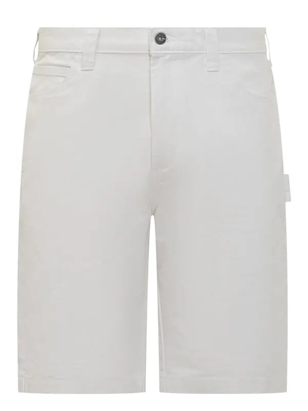 Dickies Utility Mini Shorts - White