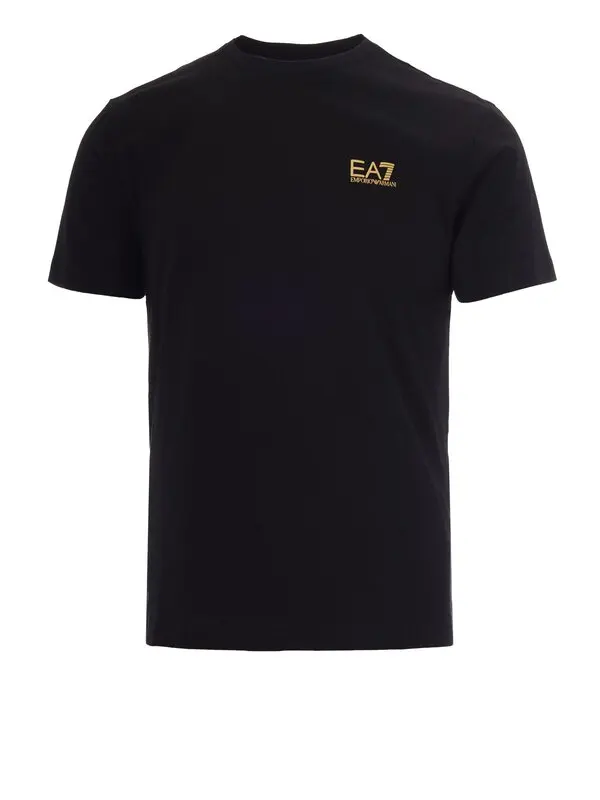 EA7 S Classic Cotton T-shirt - Black