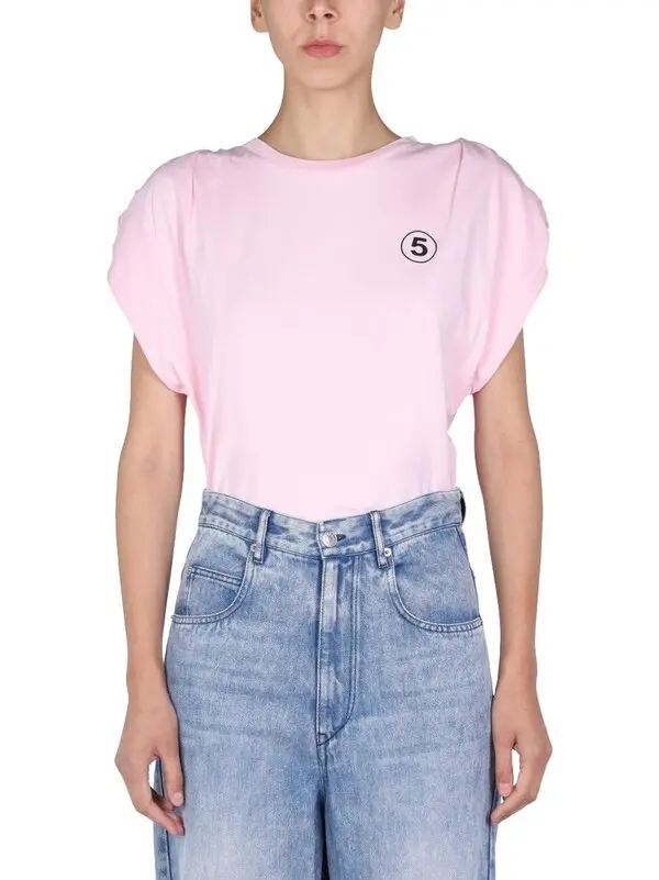 DEPARTMENT 5 Hollywood Necklace" Graphic T-shirt - Pink