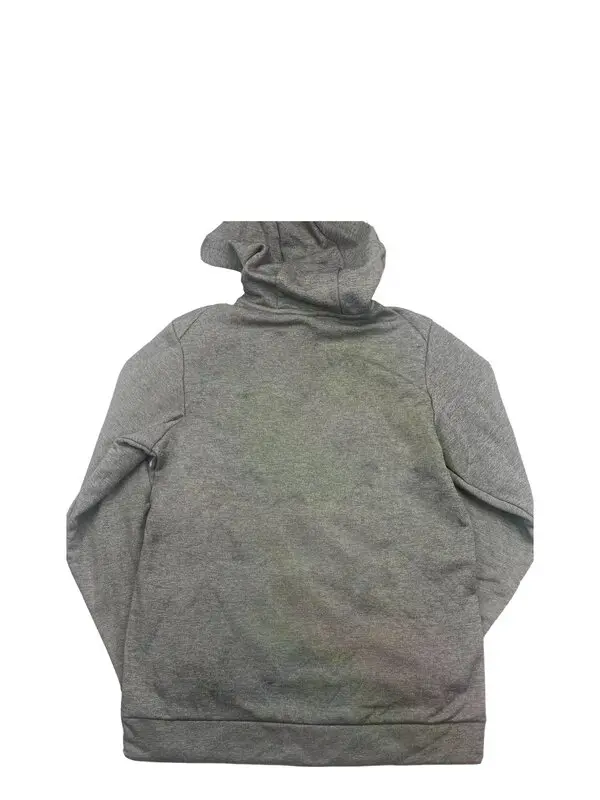 Nike Logo-print Drawstring Hoodie - Grey
