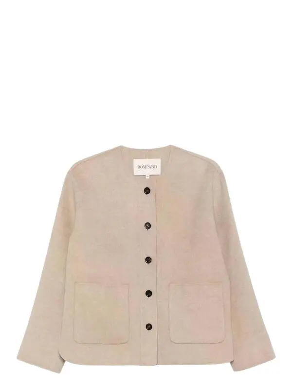Eric Bompard Collarless Double-sided Jacket - Neutrals