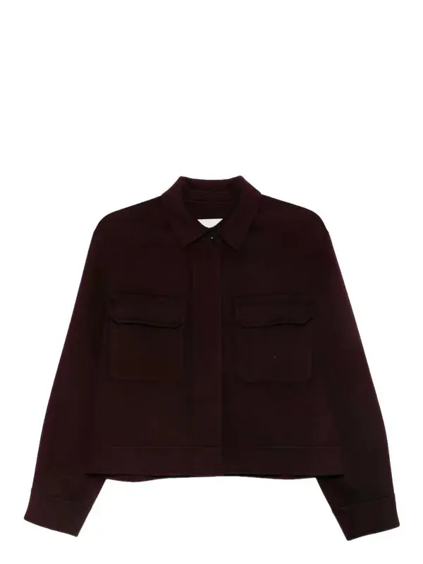 Eric Bompard Double-sided Flap-pocket Jacket - Red