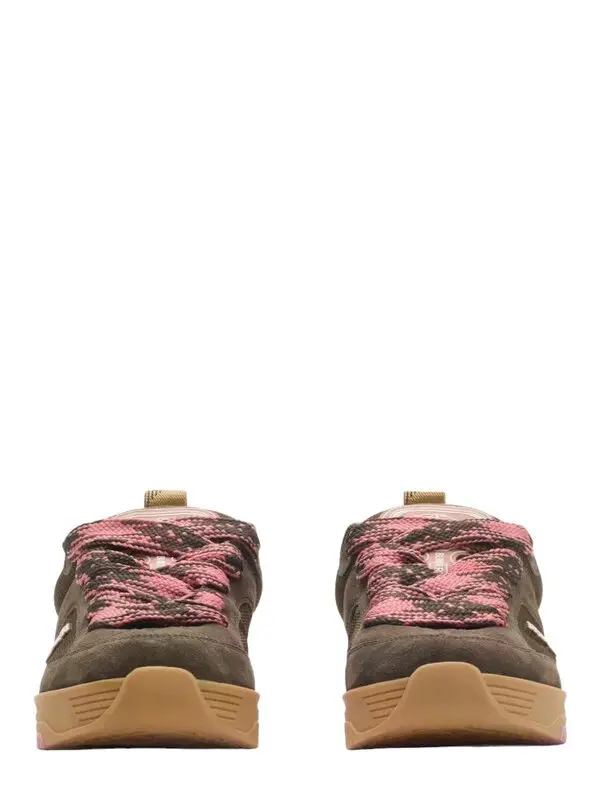 Burberry Equestrian Knight Suede Trainers - Brown