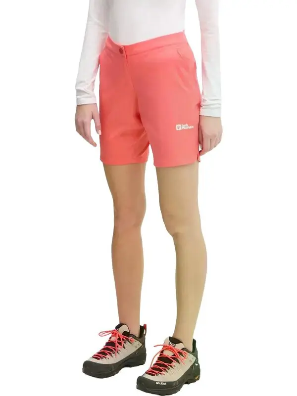 JACK WOLFSKIN Alpine Hiking Shorts - Orange