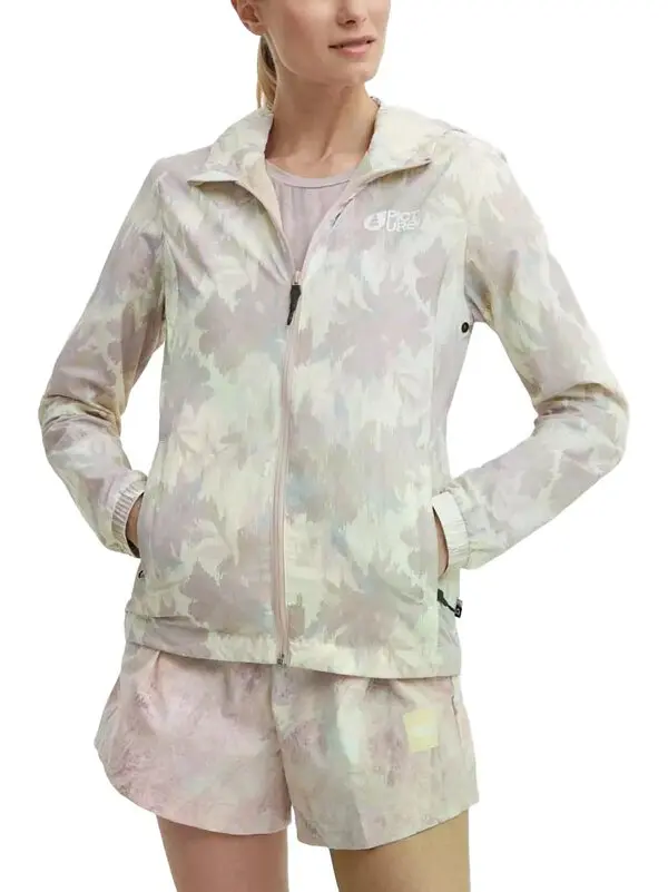 PICTURE ORGANIC CLOTHING Patterned Hooded Jacket - Neutrals