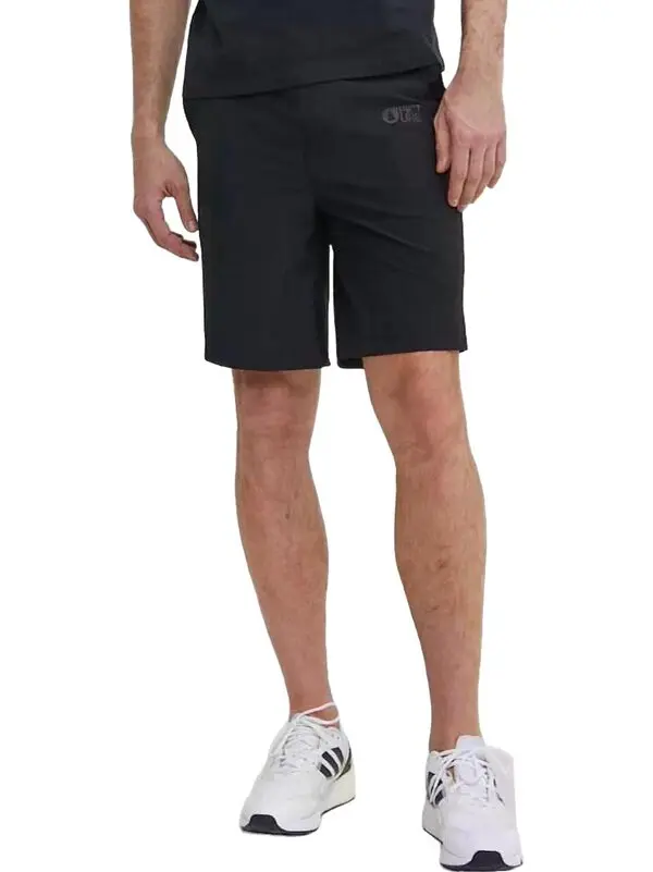 PICTURE ORGANIC CLOTHING Logo Drawstring Shorts - Black