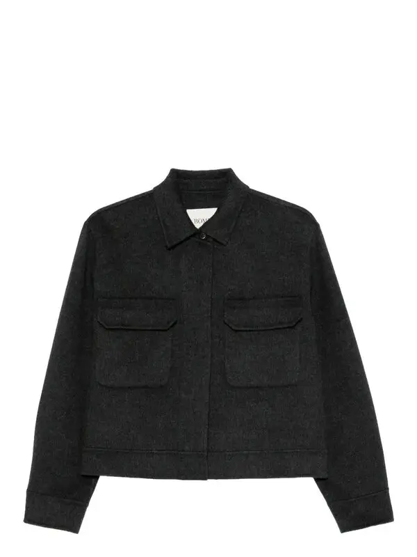 Eric Bompard Double-sided Pocket-detail Jacket - Grey