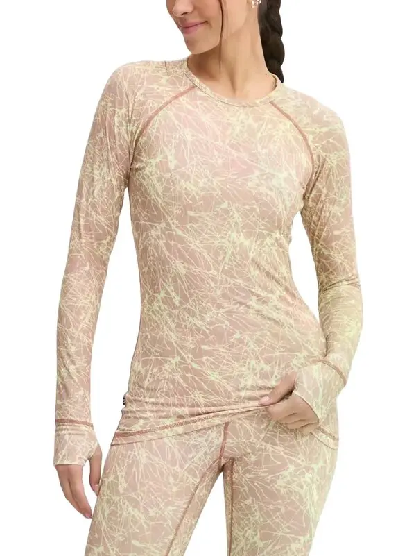 PICTURE ORGANIC CLOTHING Milita Printed Base-layer Top - Pink