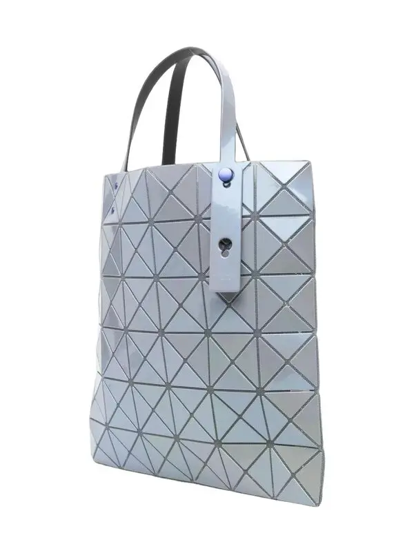 Issey Miyake Geometric Paneled Tote Bag - Grey
