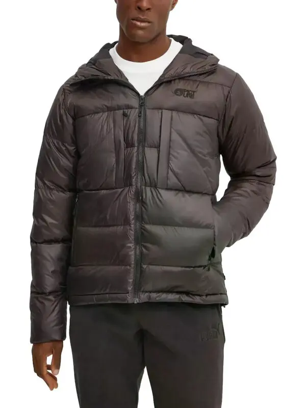 PICTURE ORGANIC CLOTHING Hooded Padded Jacket - Brown