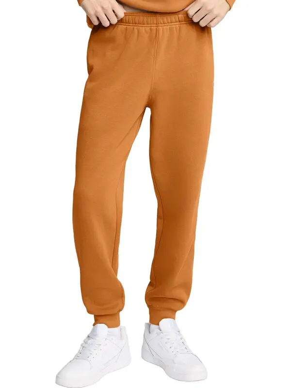 Champion Powerblend Joggers, C Logo - Glazed Ginger