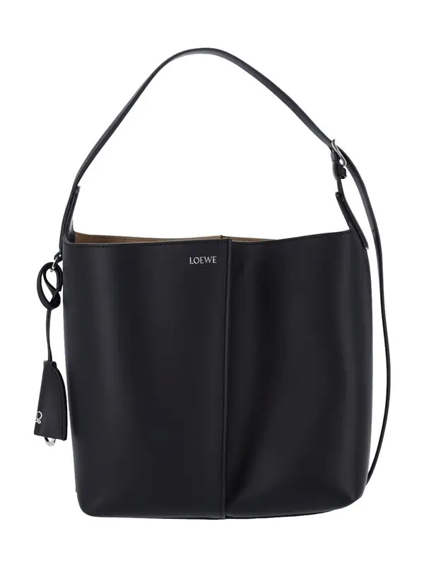 Loewe Medium Bucket Bag "bilbao - Black