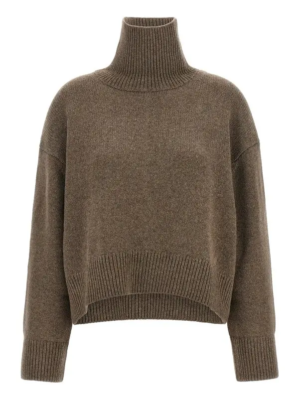 Loulou De Saison Jonah' Turtleneck Sweater - Brown