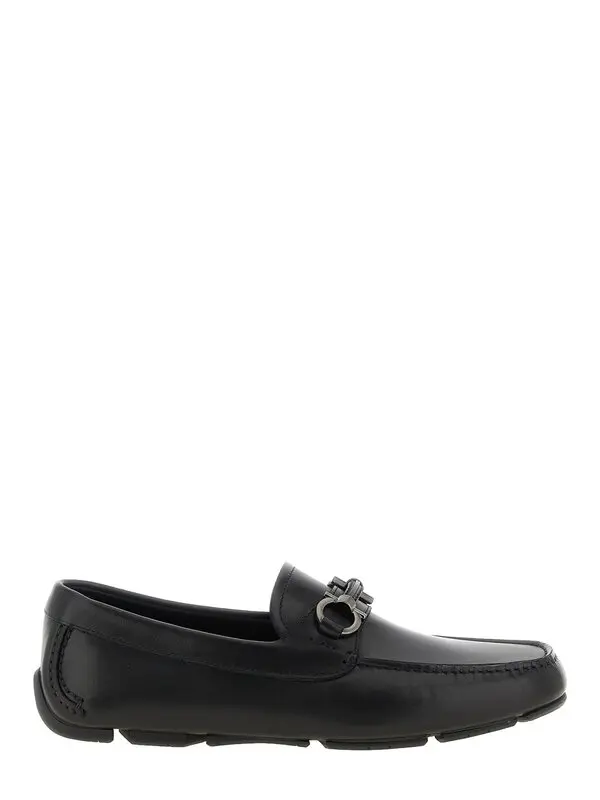 FERRAGAMO Sunday' Loafers - Black