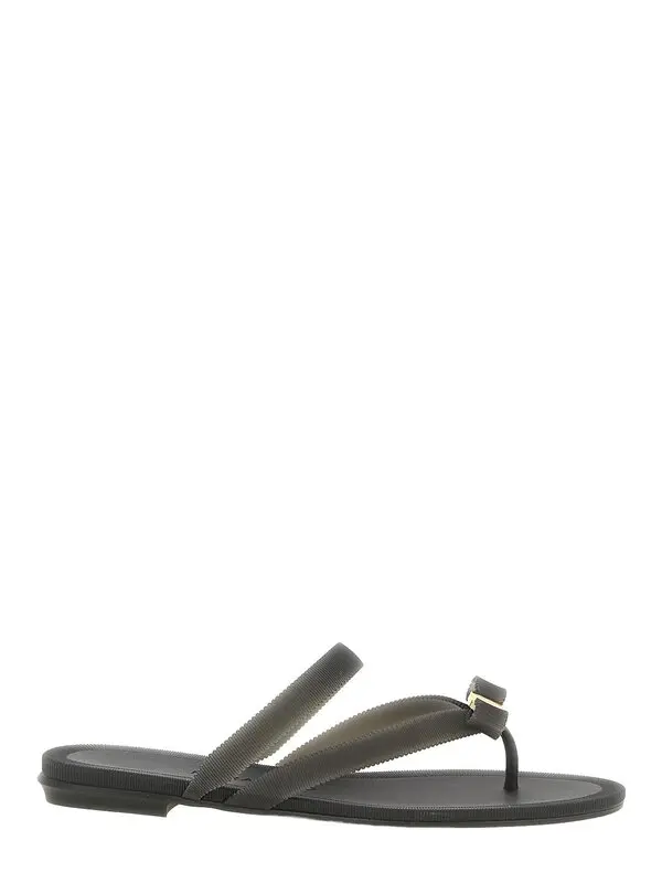FERRAGAMO Jealsa' Sandals - Black