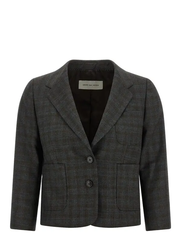 Dries Van Noten Bamis' Blazer - Gray