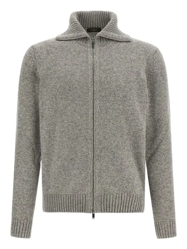 ZANONE Virgin Wool Cardigan - Gray